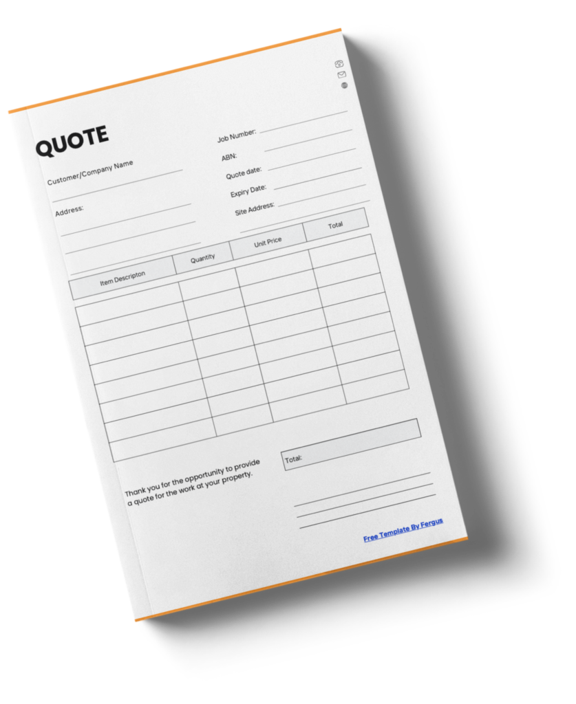 Free Electrical Quote Template Download | Fergus Software